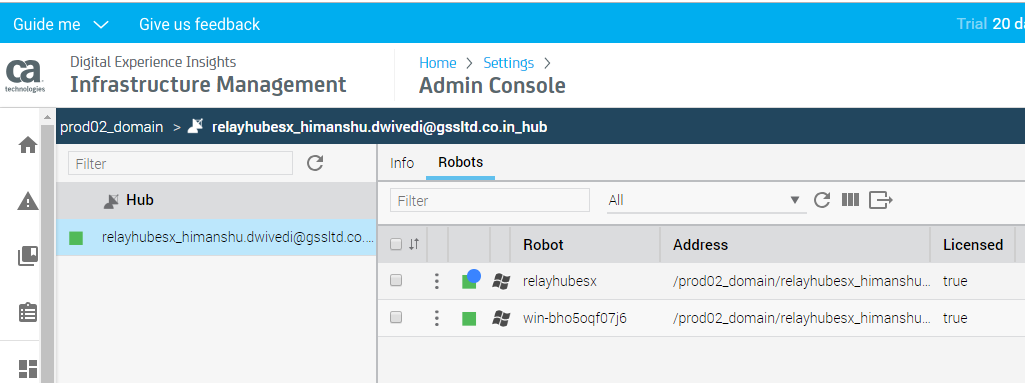 UIM SaaS Discovery Agent | DX Unified Infrastructure Management