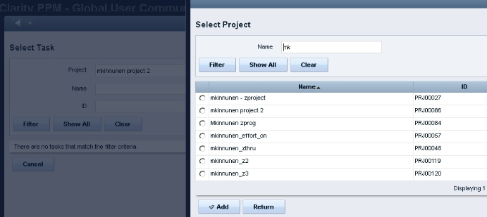 Suggestions on how to setup and manage external dependencies on a project task? | Clarity