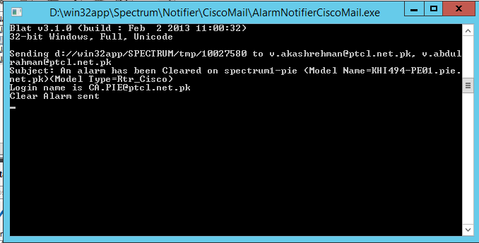 Multiple ALARM Notifier CA Spectrum | DX NetOps