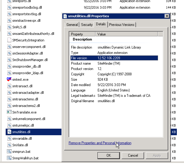 Stats output in CA SiteMinder single sing on | Symantec Access Management