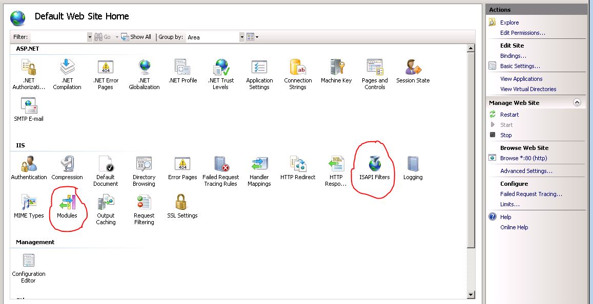 CA Single Sign On : IIS7.x Modules : ReOrdering SM Module | Symantec ...