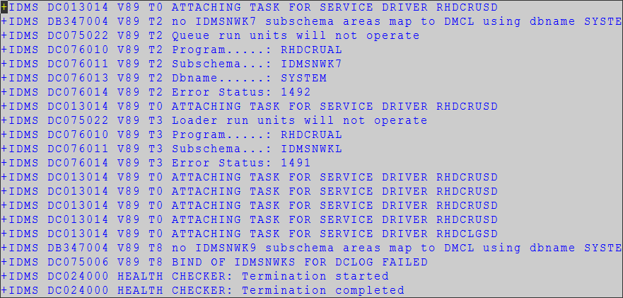 Question about "ALTER DMCL" Statement | IDMS