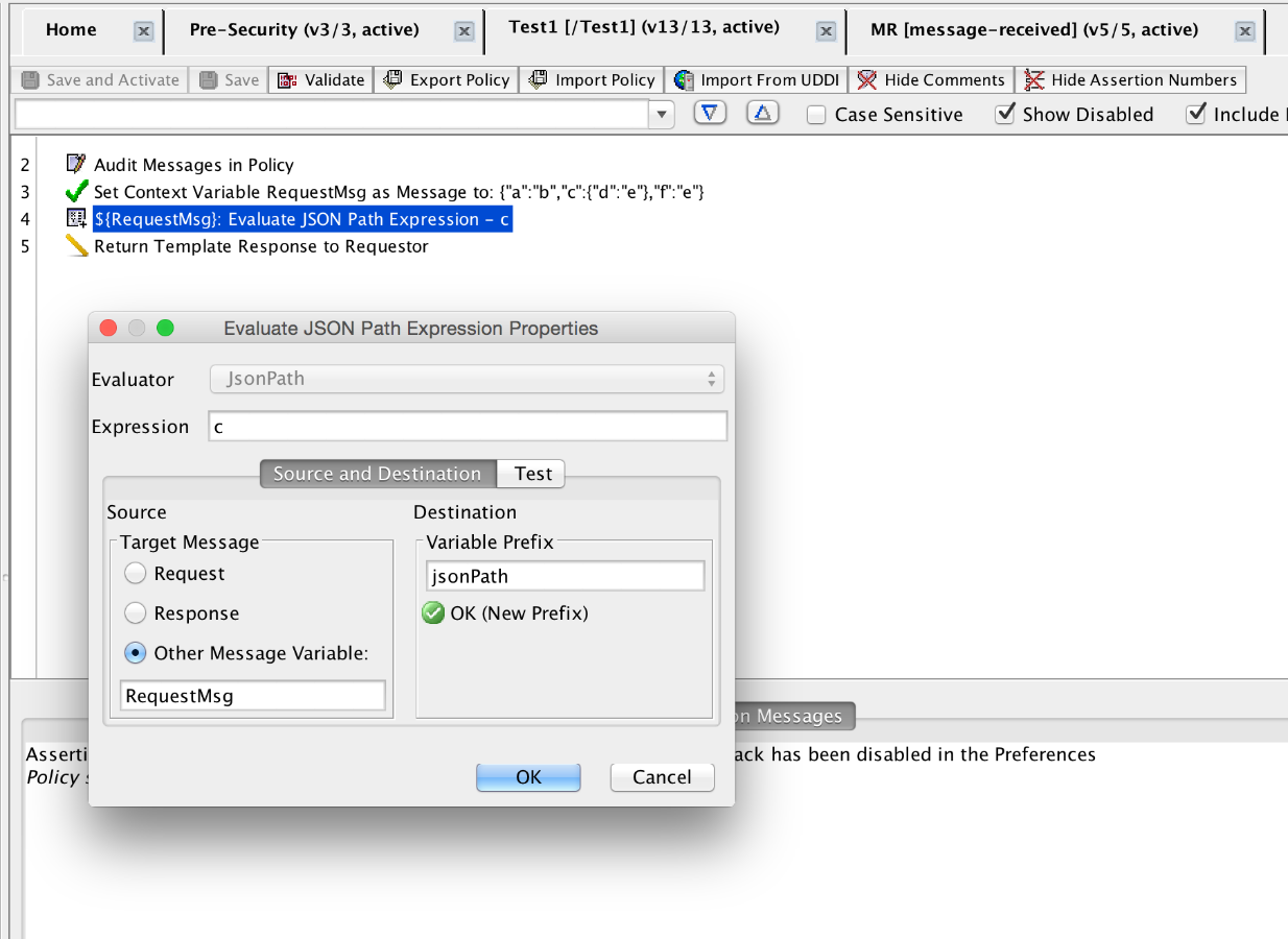 How to extract a key values from http main part using ca api gateway? | Layer7 API Management