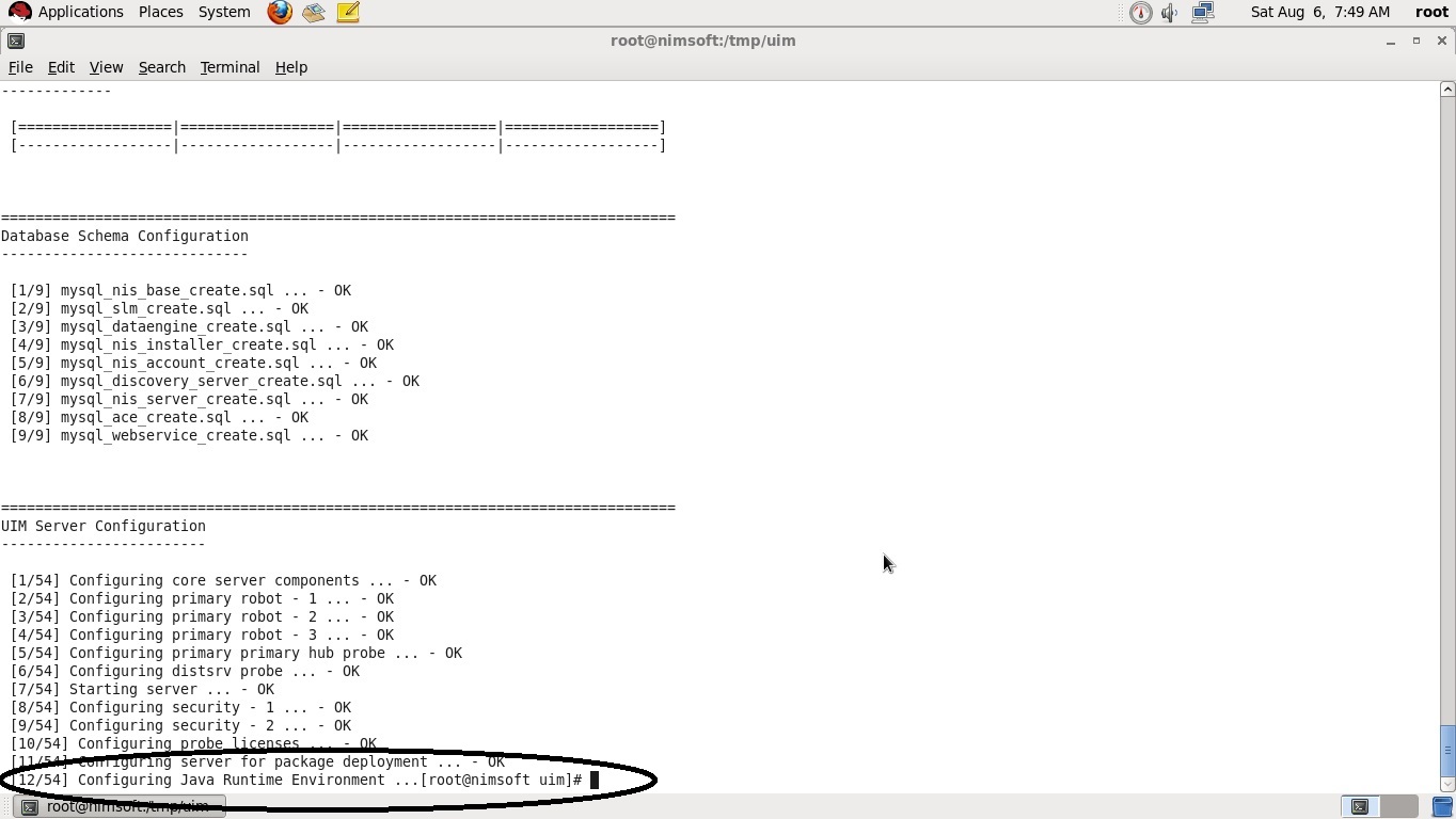 CA UIM installation fail on linux 6.4 during jre installation | DX ...