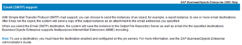 How to send BO reports to the user through mail automatically | Clarity
