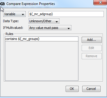How to compare the string with multi value variable? | Layer7 API Management