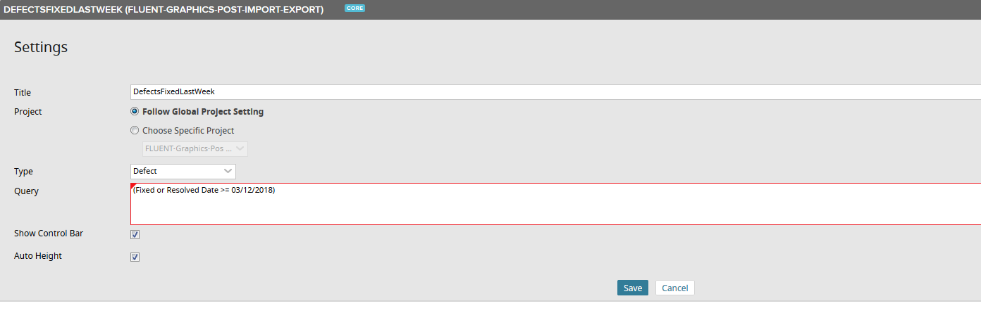 Adding query for a relative date in a "Custom view" | Rally Software