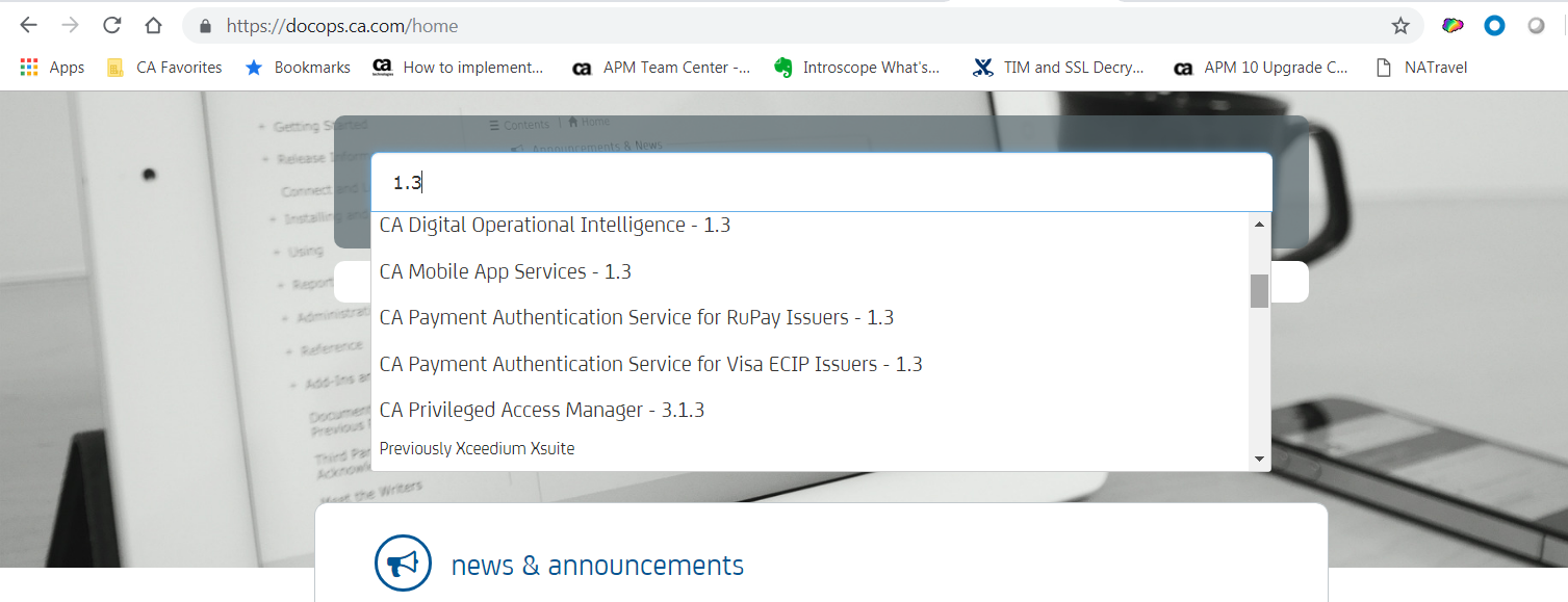 where is DOI r1.3 documentation ? | DX Application Performance Management