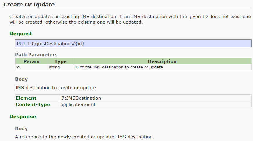 JMS poll Service Enable/Disable | Layer7 API Management