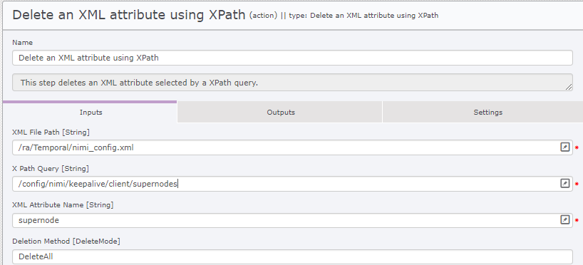 Delete/Add an XML attribute using XPath | Release Automation