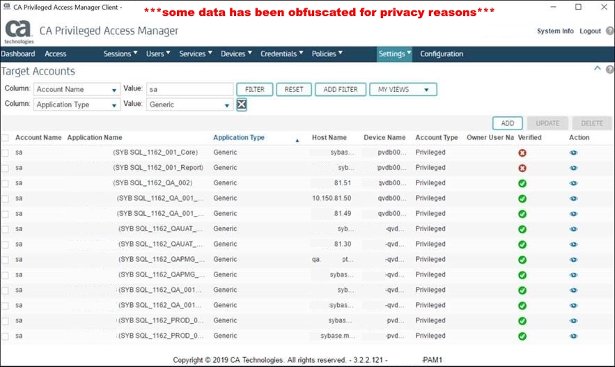 HOW TO: Verify Generic Accounts? | Symantec Privileged Access Management