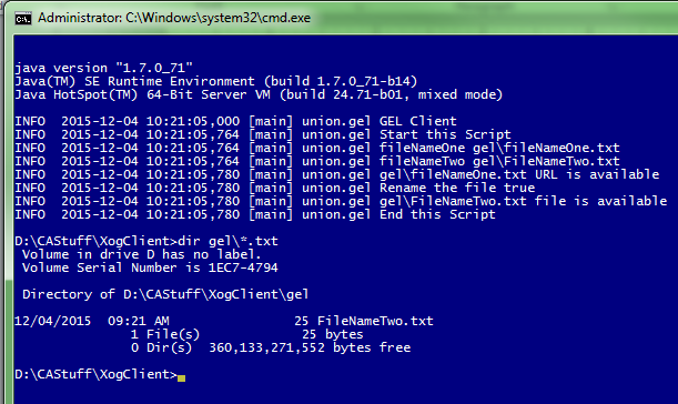 Rename file using GEL script? | Clarity