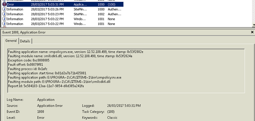 Identity Manager smlllsdk6.dll Error. | Symantec IGA