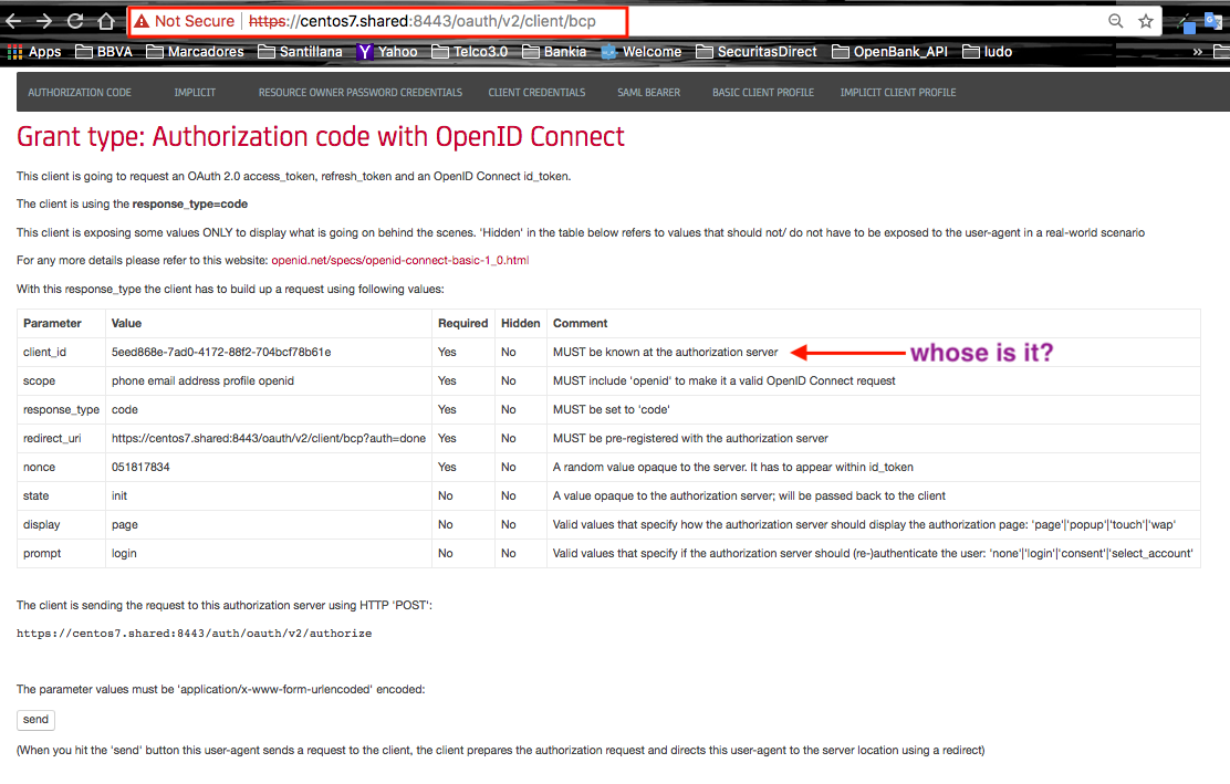 OpenID Connect Implementation, with error | Layer7 API Management
