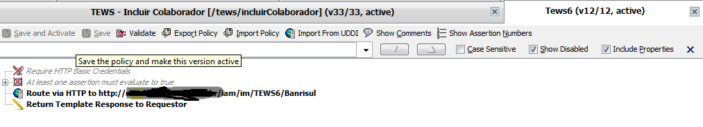 API Gateway - redirecting SOAP Envelope | Layer7 API Management