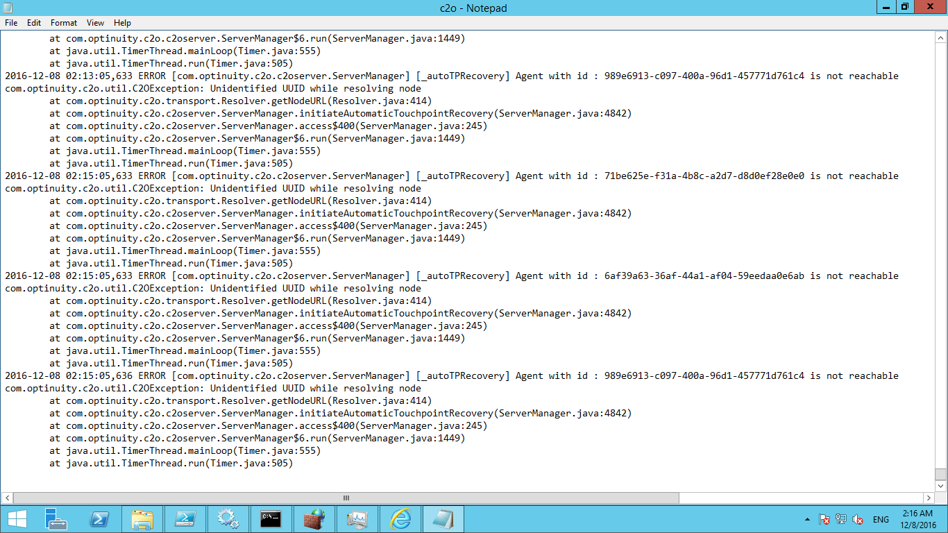 ITPAM Console not opening | IT Process Automation