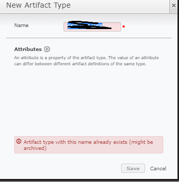 How to delete Artifact Type and it Artifact Definition(s) References(RA ...