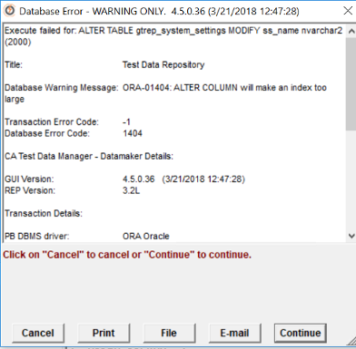 Data Profiling-Connection and classifier creation | Test Data Manager