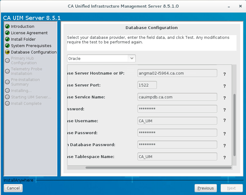 UIM 8.5.1 Instalaltion with Oracle 12.2 on Redhat 7.x | DX Unified ...