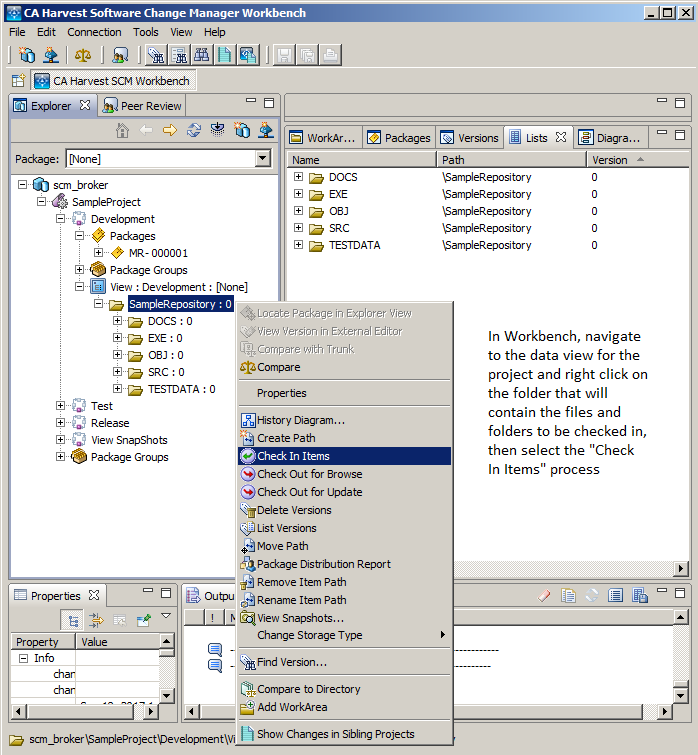 Multiple folders check in - Harvest (Workbench) | Harvest