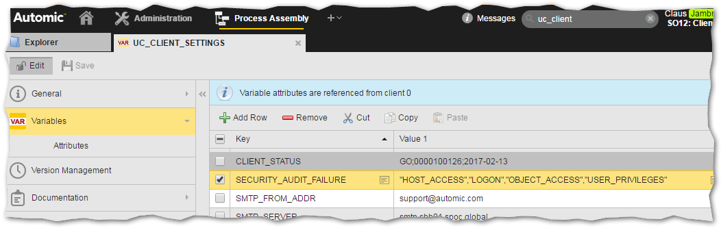 Access rights and privileges in AWI | Automic Workload Automation