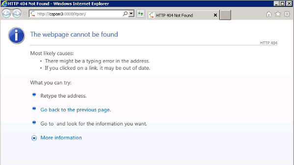 CA Process Automation web interface login error | IT Process Automation