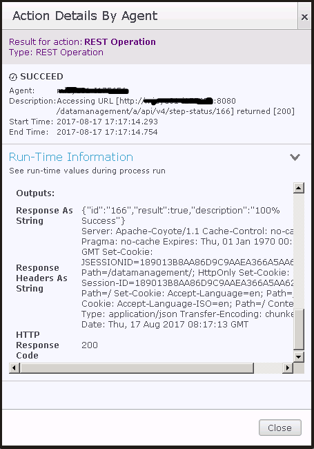 REST App Operation - Getting Access Denied | Release Automation