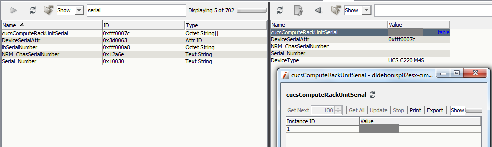 populate device serialnumber attribute from list attribute | DX NetOps
