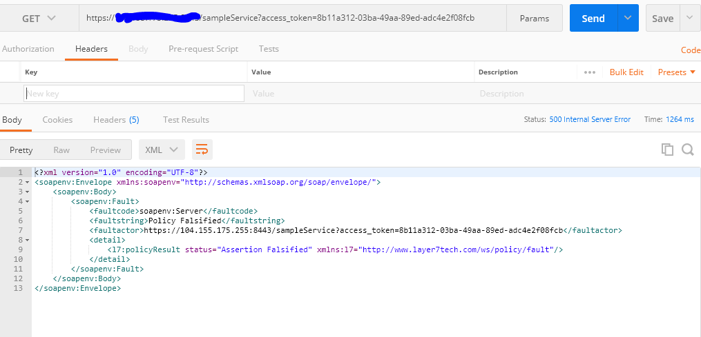 Getting invalid_request while accessing oauth manager | Layer7 API Management
