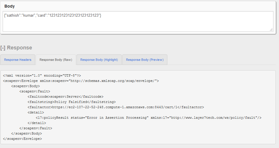 How to extract a key values from http main part using ca api gateway? | Layer7 API Management