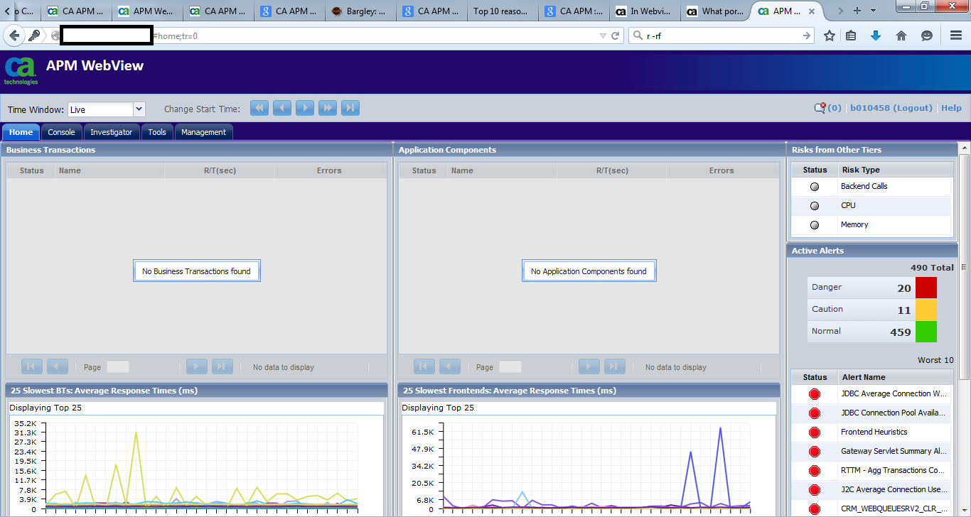 Webview unusual behavior | DX Application Performance Management