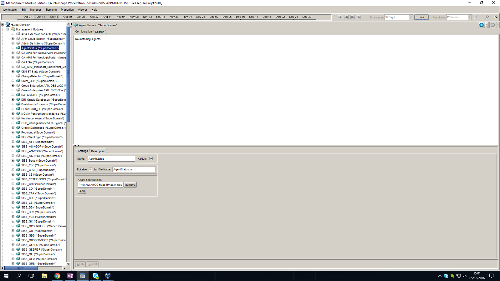 Tracks Bytes In Use for the GC Heap on all agents | DX Application ...