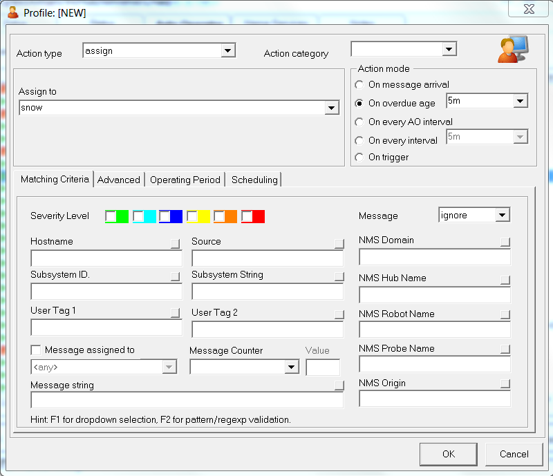 Auto Ticket assignation | DX Unified Infrastructure Management