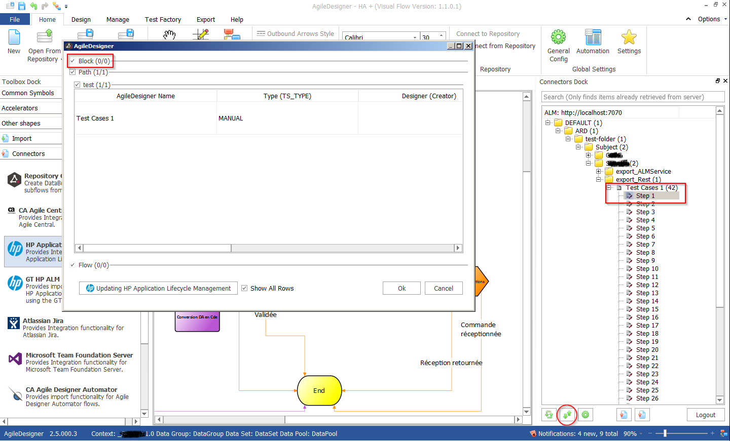 Data sync between ARD ALM | Agile Requirements Designer