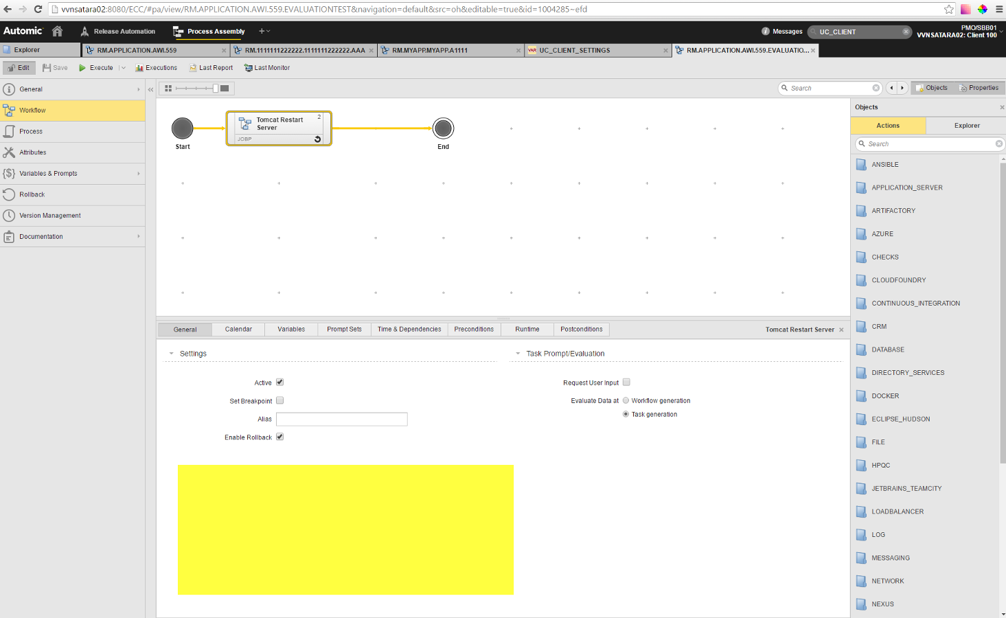 How to activate "run per patch" option | Automic Continuous Delivery ...