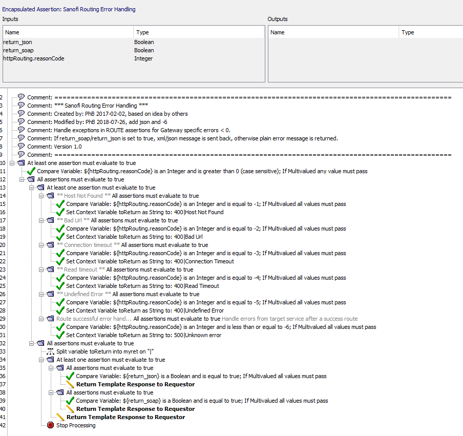 Customize default error response? | Layer7 API Management