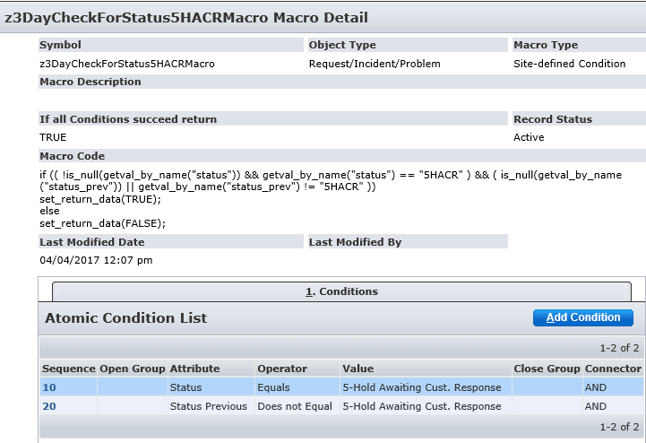 Advice On Implementing Auto Close Feature (SDM 12.9) | CA Service ...