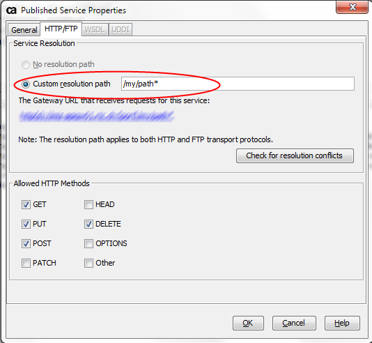 Obtain the resolution path as context variable in the policies | Layer7 API Management
