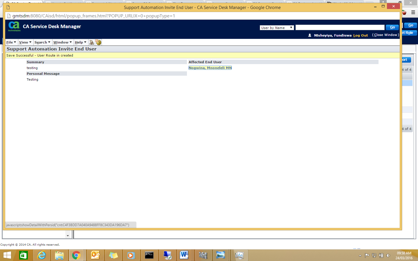 i,am,configuring,CA,Service,Desk,manager,14.1,to,use,live,support,but ...
