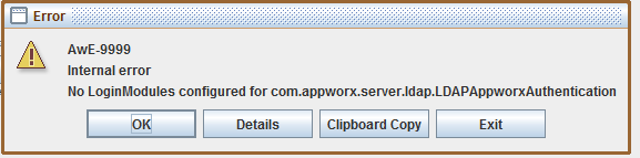 AM LDAP Problems | AppWorx, Dollar Universe and Sysload Community