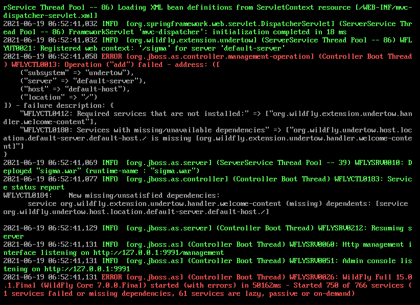 IdentitySuite 14.4 VAPP IdentityPortal log file show startup errors | Symantec IGA