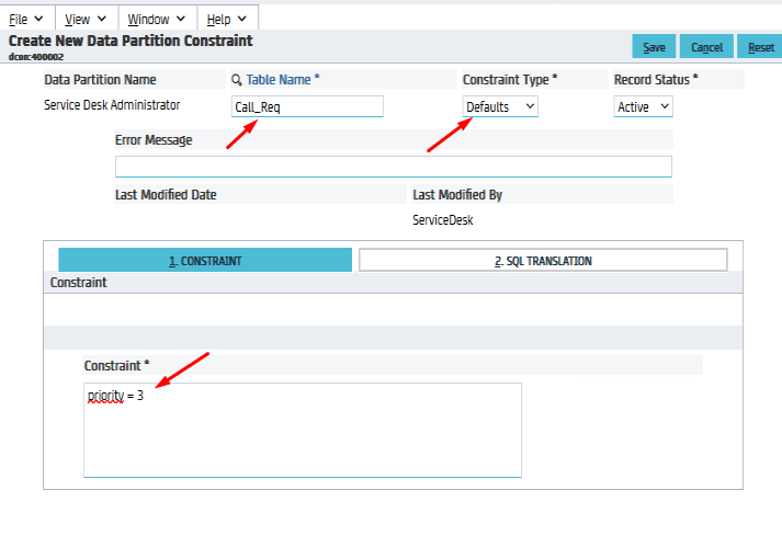 How to make default priority value ? | CA Service Management