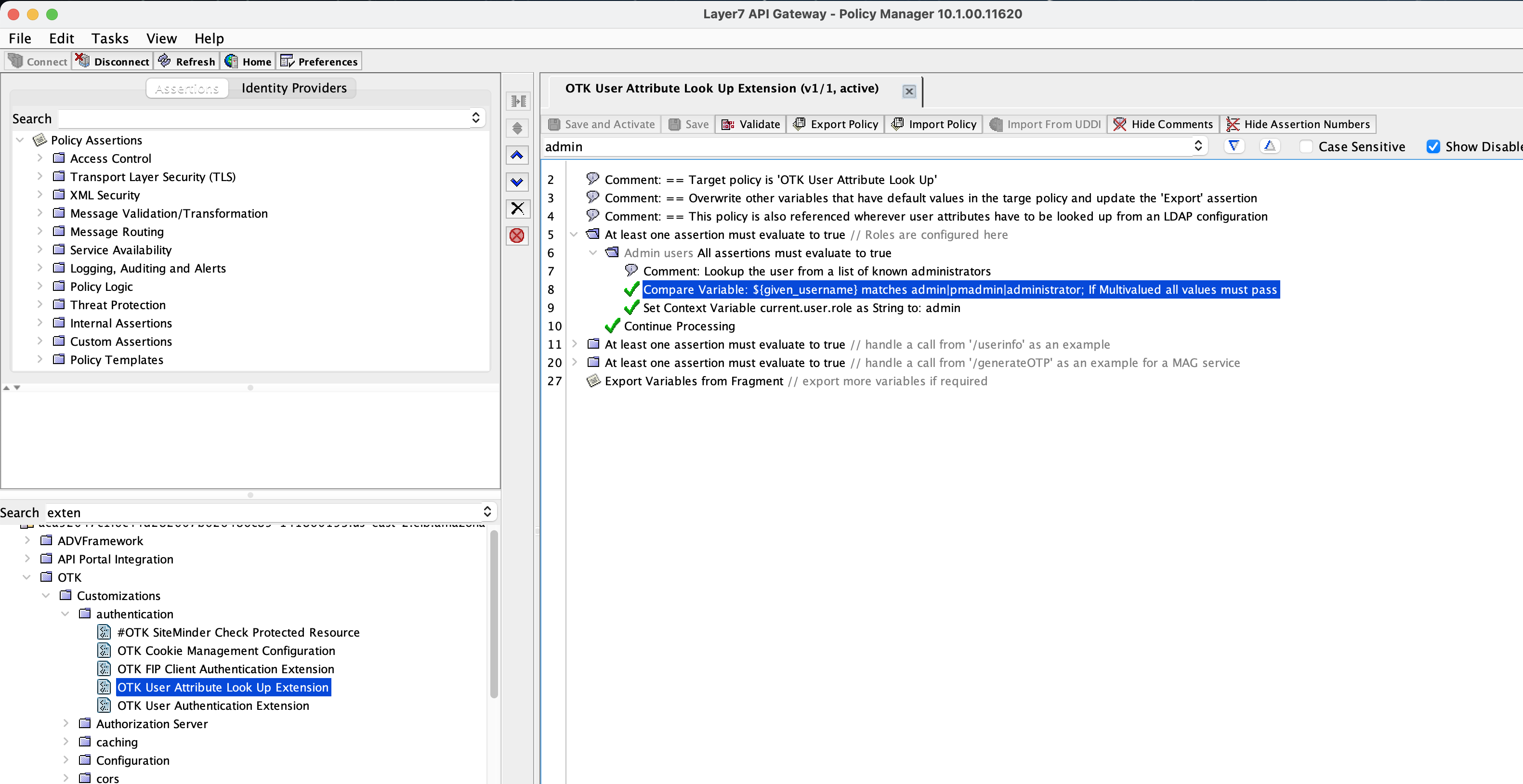 What are the credentials to login to oauth manager at first ? | Layer7 API Management