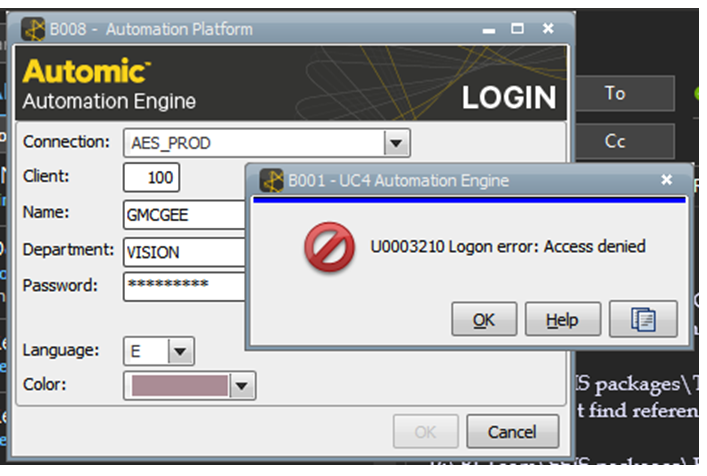 Setting up a new user in AUTOMIC v 10.0.7 | Automic Workload Automation