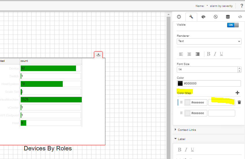 create a query based on the default dashboards | DX Unified Infrastructure Management