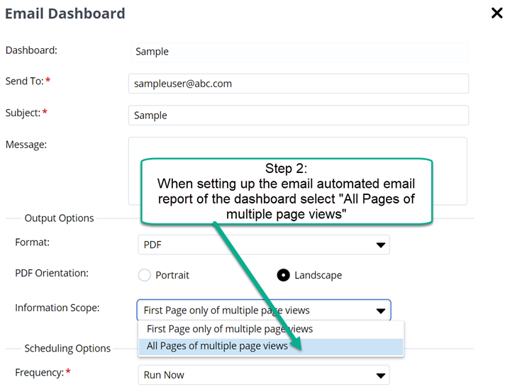 Enhanced reporting support for Multiview PDF generations and Charts ...