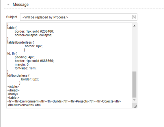 REP output in HTML format | Automic Workload Automation