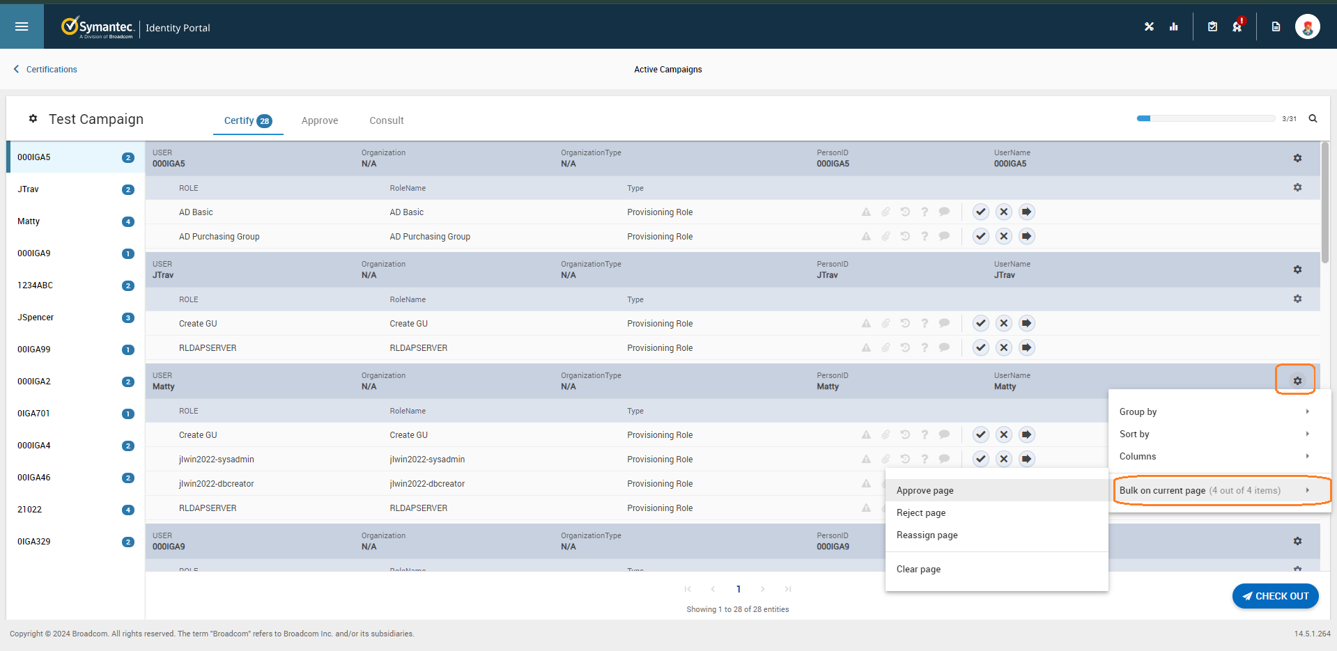 Campaign Report Generation Certification governance - massive ...
