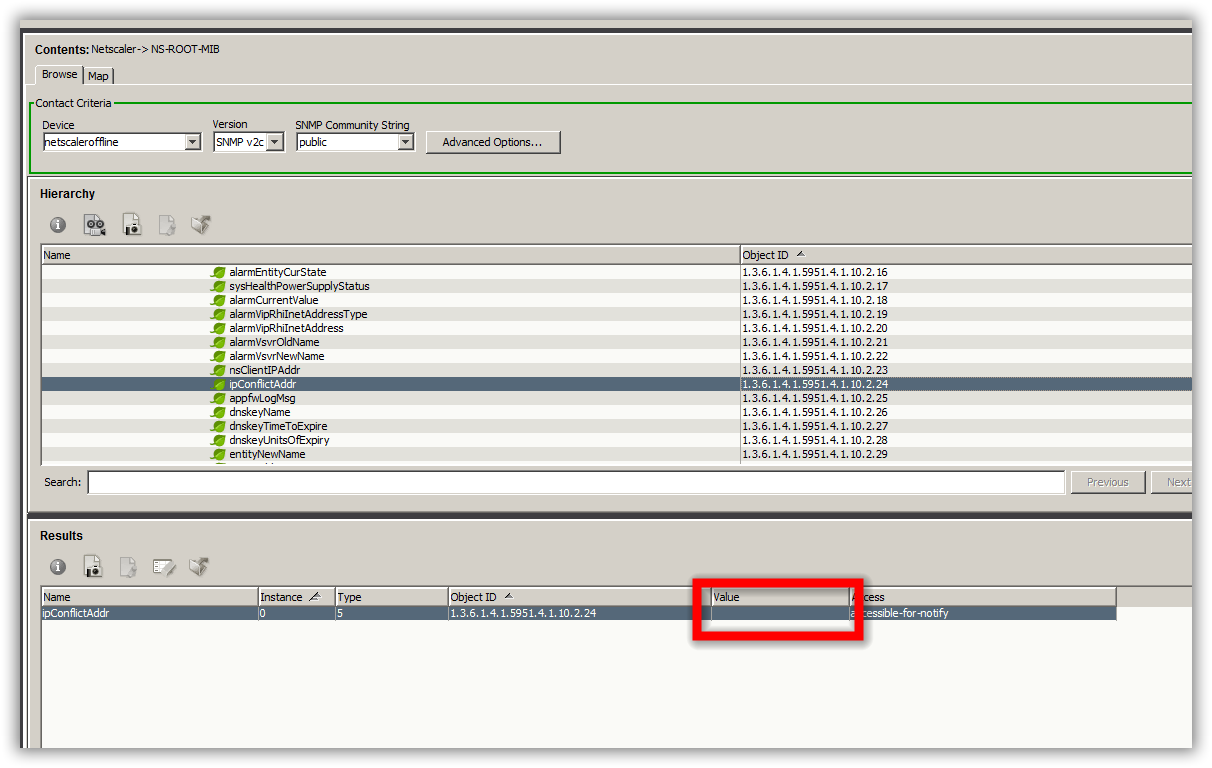 Spectrum - help with watcher for NetScaler devices | DX NetOps