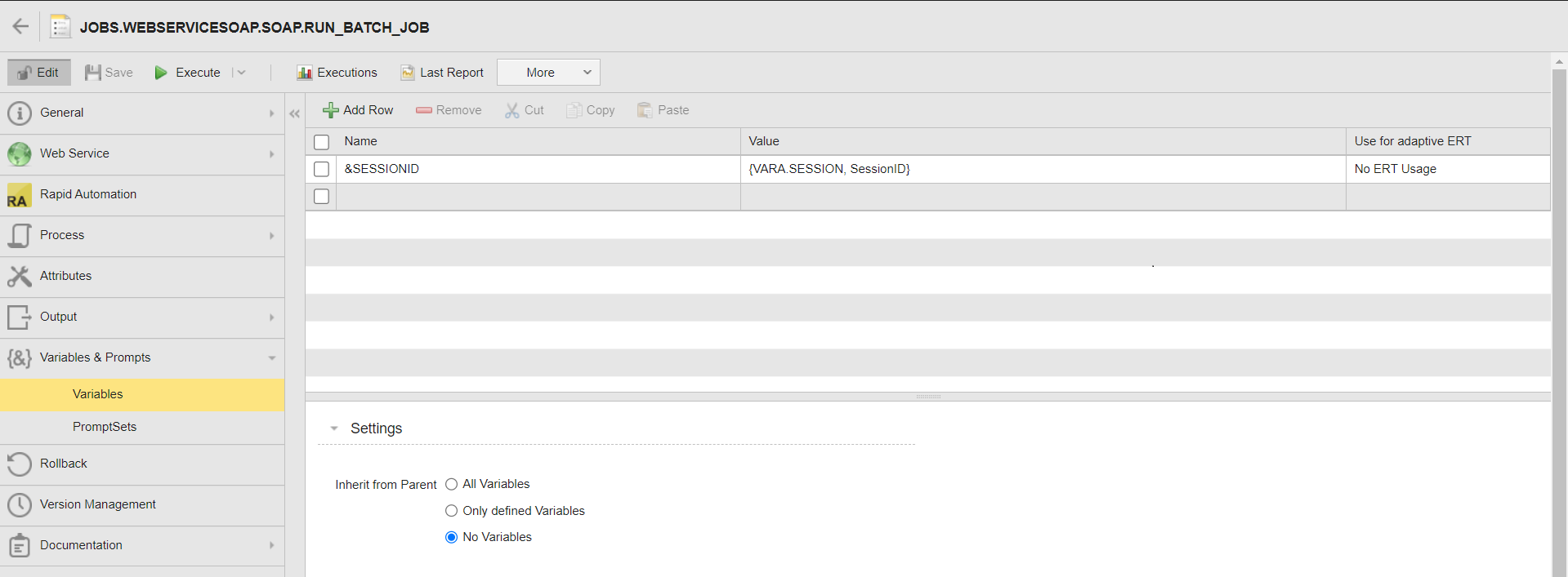 Use Value of Variable Across Jobs in Workflow | Automic Workload Automation
